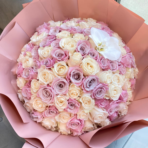 cotton candy Bouquet - bloomandboxflowers